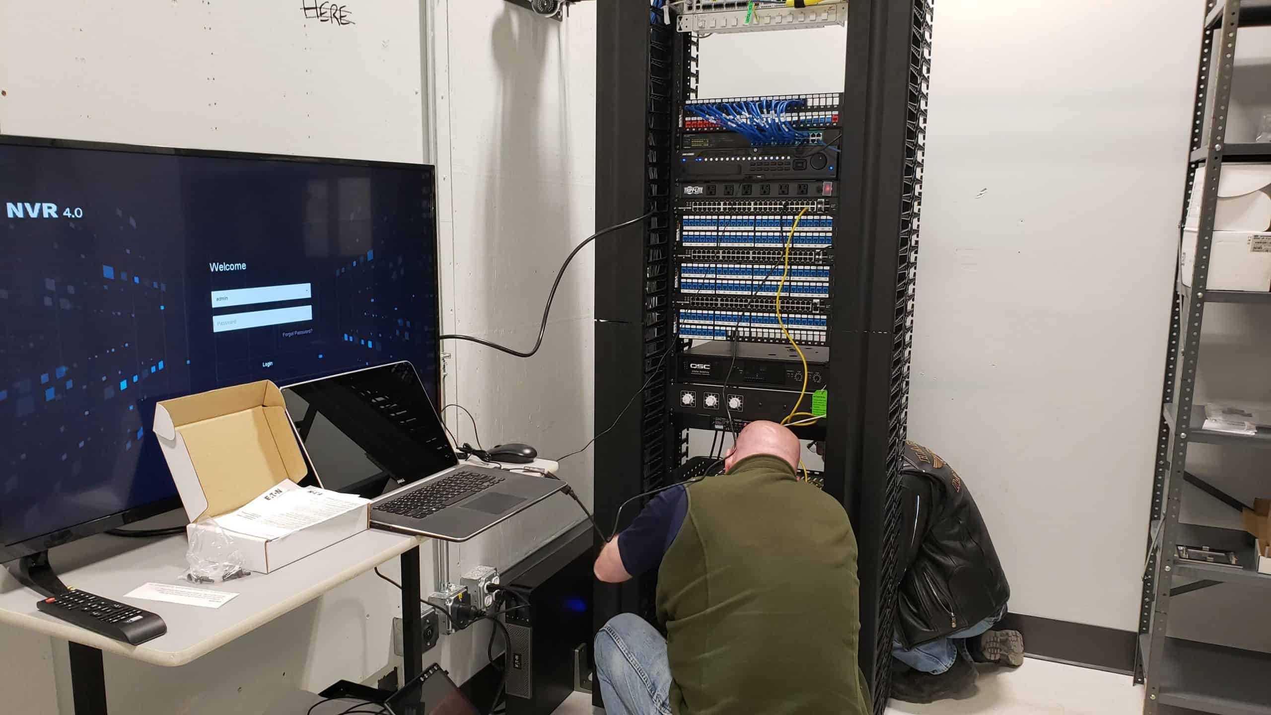 Project Gallery : Kelley Communications Before & After Pictues